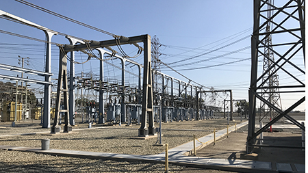 66kV Switchrack - Alamitos Generating Station, Long Beach - The Bodhi Group