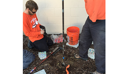 Soil sampling with hand auger - The Bodhi Group