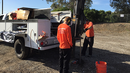 Phase II investigation - direct push soil sampling - The Bodhi Group